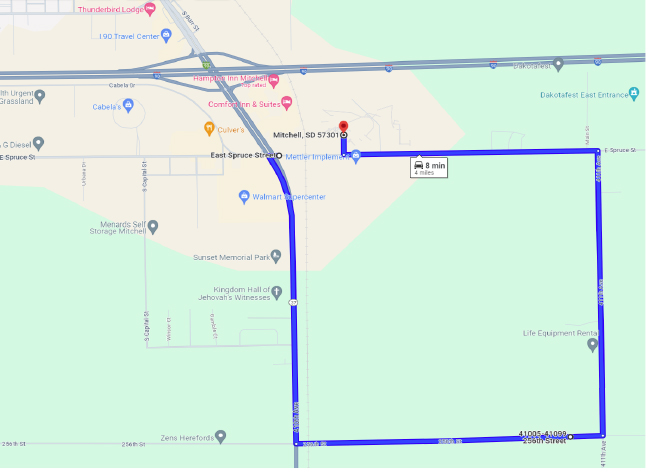 Campus Map | Mitchell Technical College